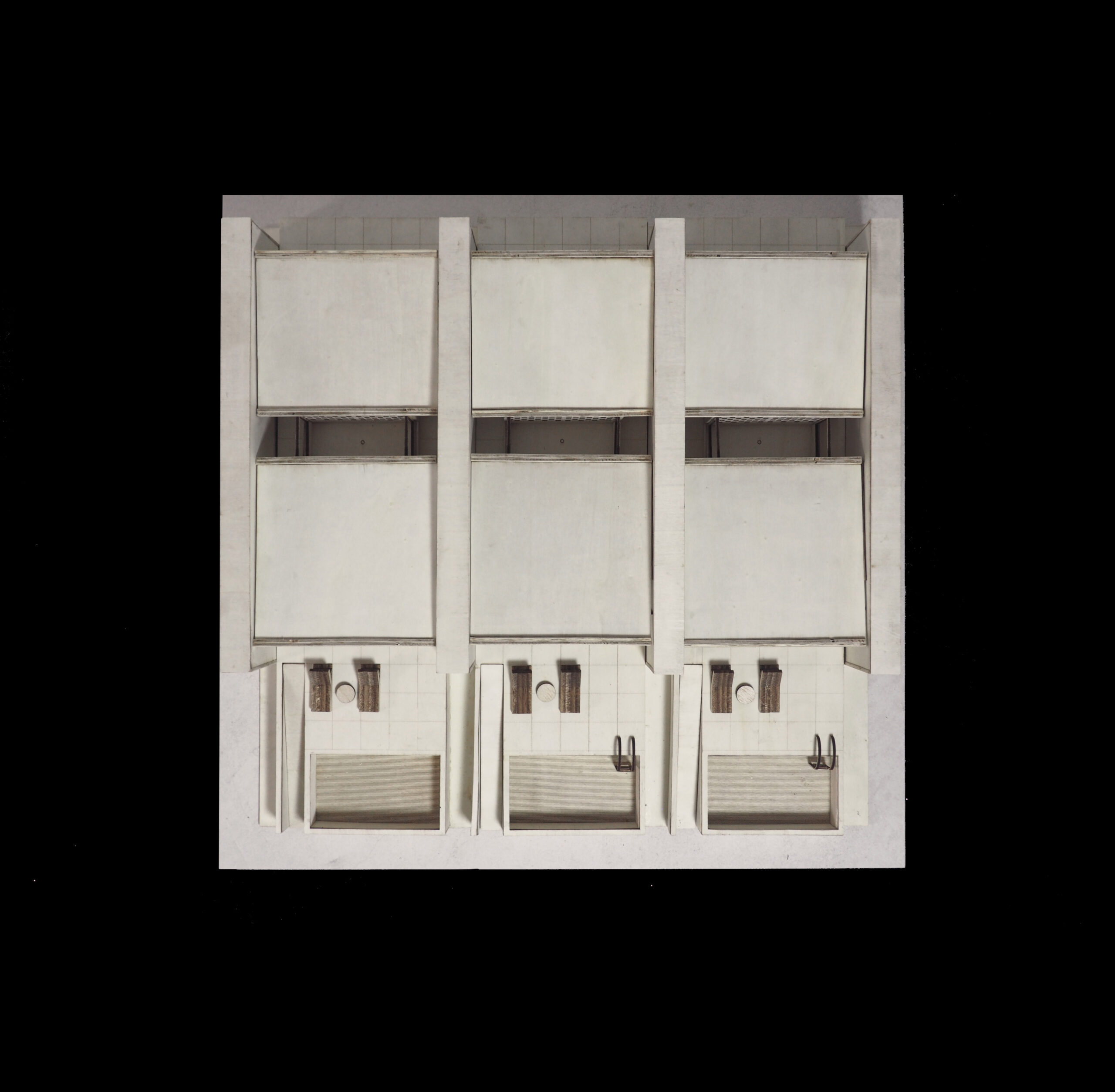 PARALLEL STONE WALLS - P4Architecture