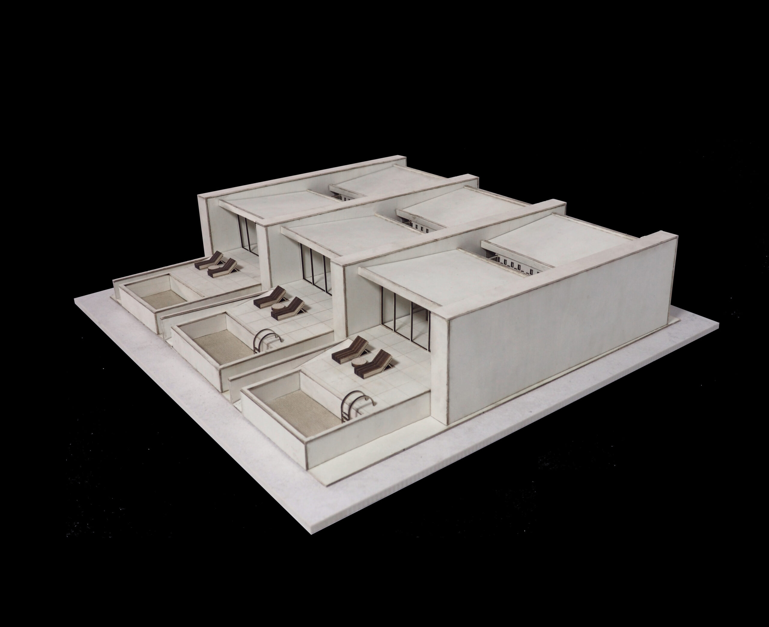 PARALLEL STONE WALLS - P4Architecture