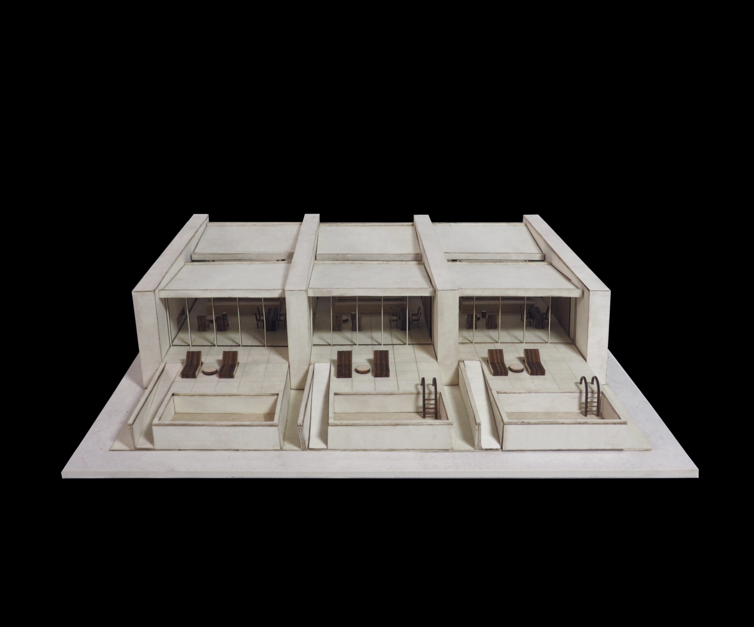 PARALLEL STONE WALLS - P4Architecture